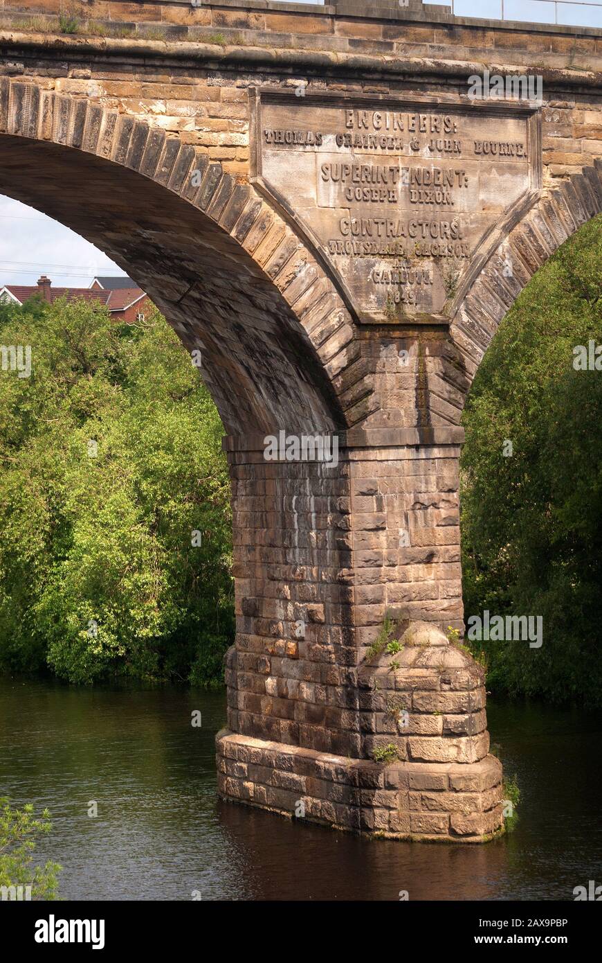 Yarm Bridge River Tees High Resolution Stock Photography and Images - Alamy
