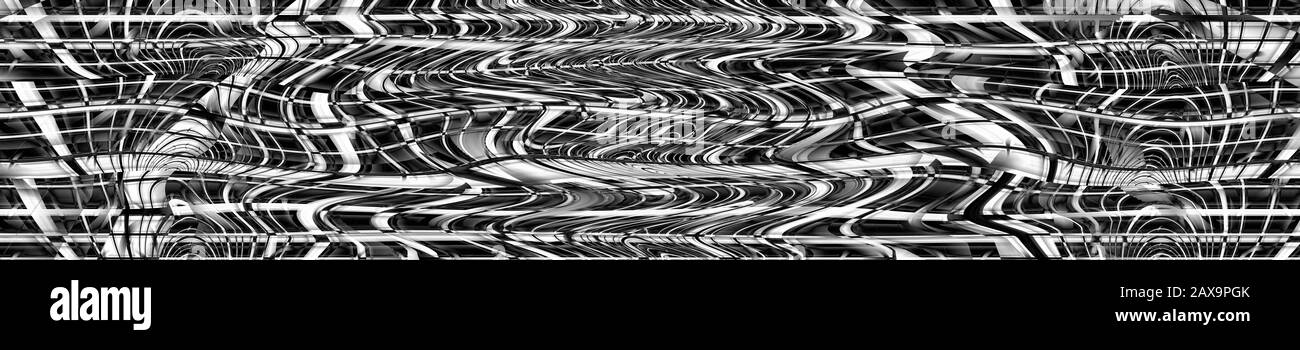 Digital art, high resolution panoramic abstract objects, Germany Stock ...