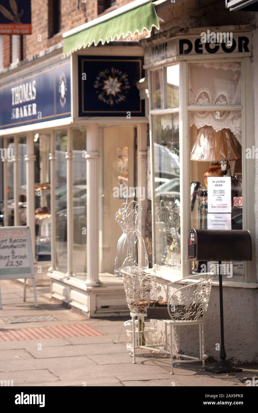 High Street shopping,Yarm, North Yorkshire Stock Photo - Alamy