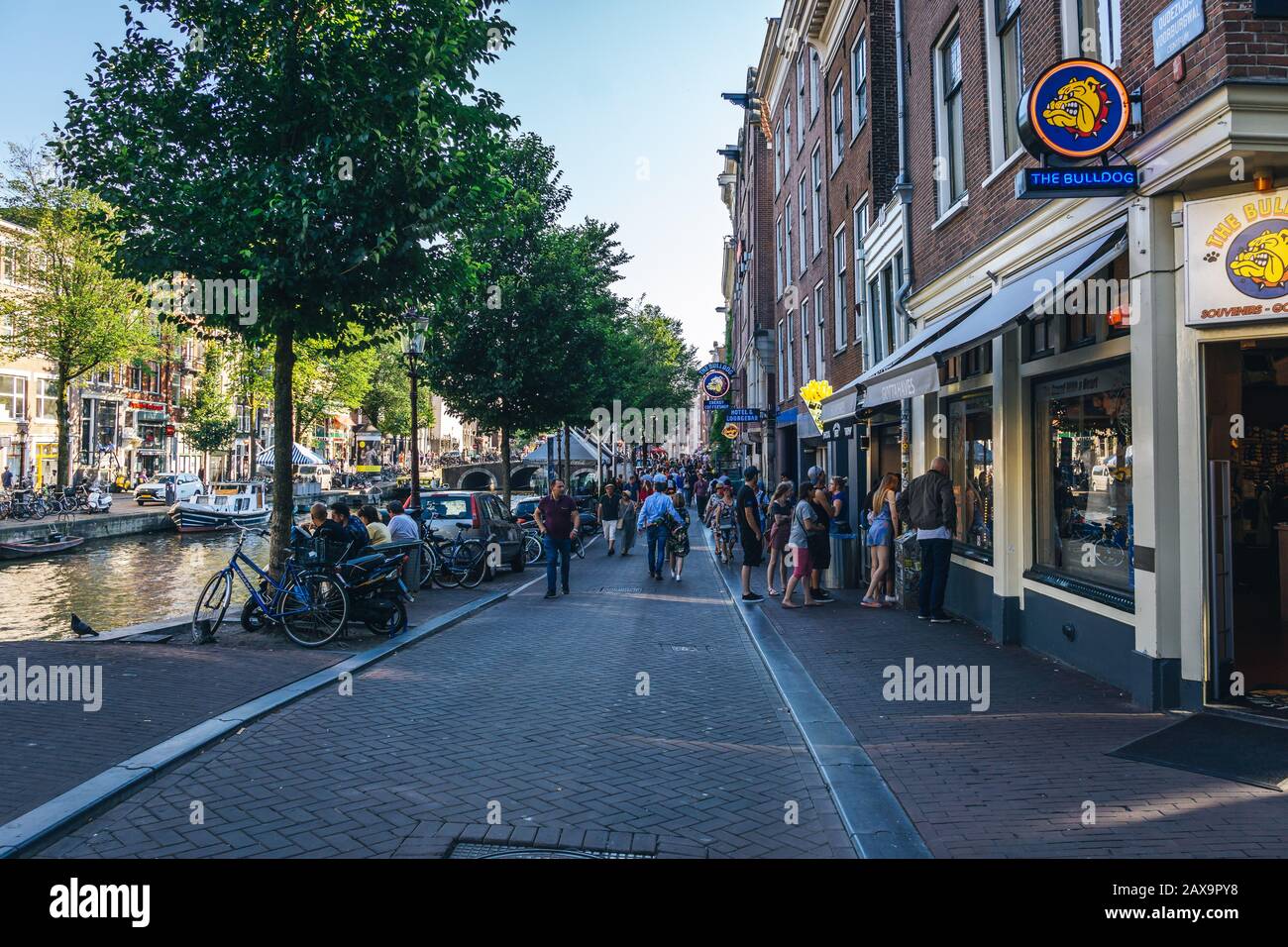 Center of City of Amsterdam Stock Photo - Alamy