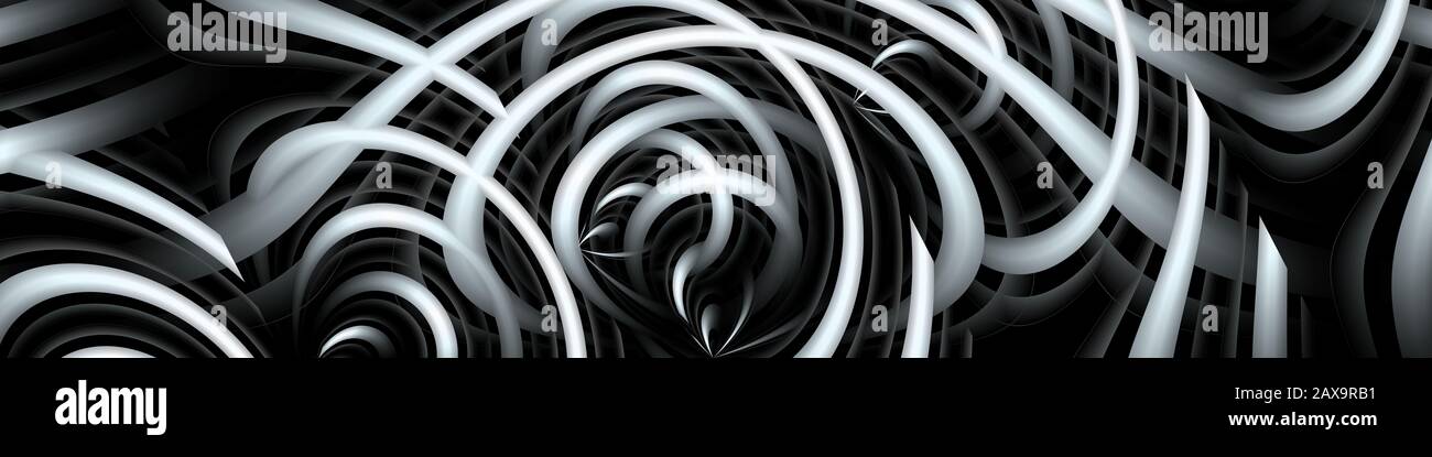 Digital art, high resolution panoramic abstract objects, Germany Stock ...