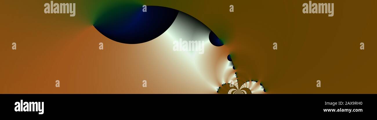 Digital art, high resolution panoramic abstract objects, Germany Stock ...