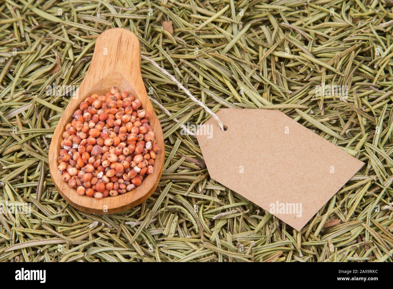 grains of red and white sorghum (Sorghum Stock Photo - Alamy