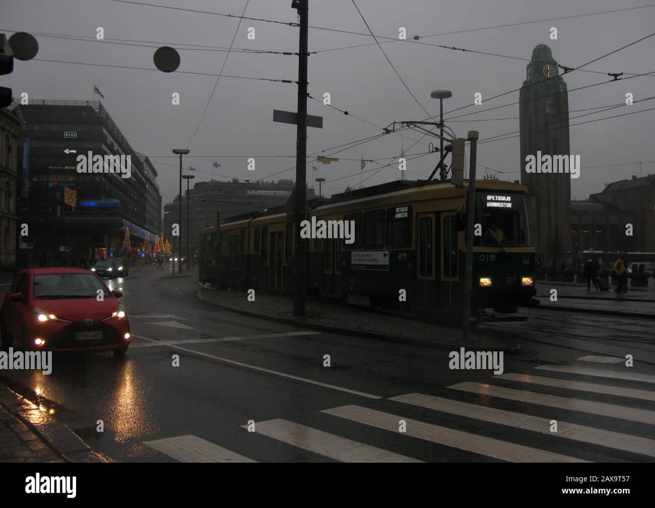 Crossing tramlines hi-res stock photography and images - Alamy