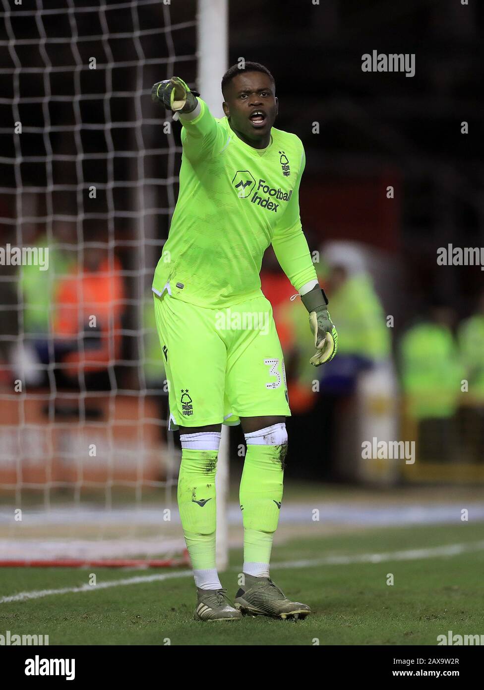 Nottingham Forest goalkeeper Brice Samba Stock Photo - Alamy