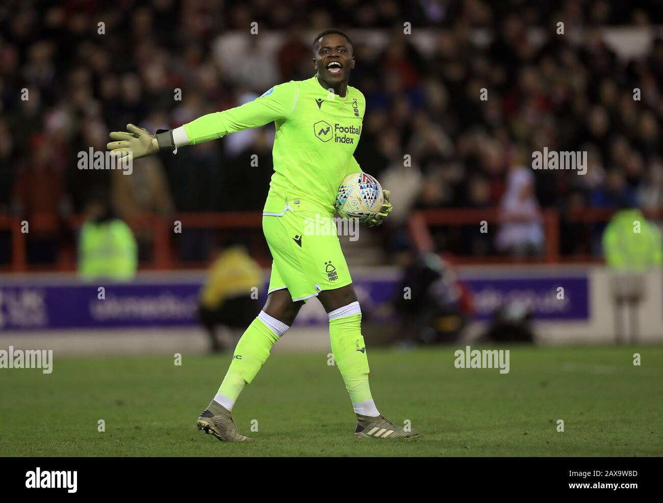 Nottingham Forest goalkeeper Brice Samba Stock Photo - Alamy