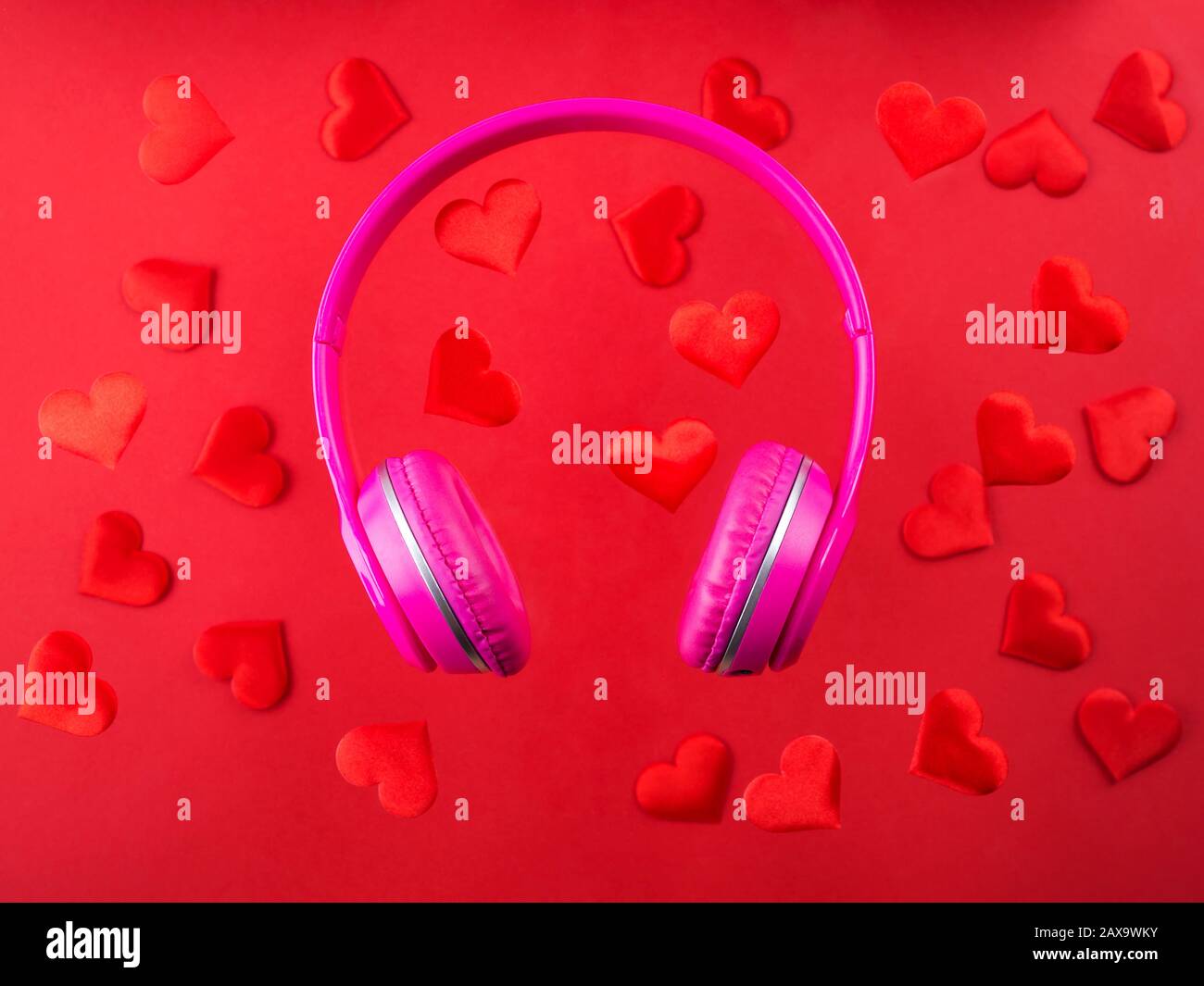 Listen to your heart concept. Valentines day Stock Photo - Alamy
