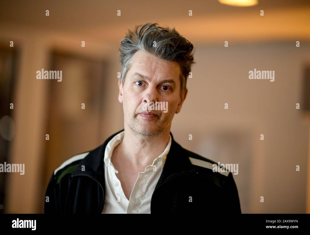 Berlin, Germany. 11th Feb, 2020. The artist John Bock on the edge of a ...