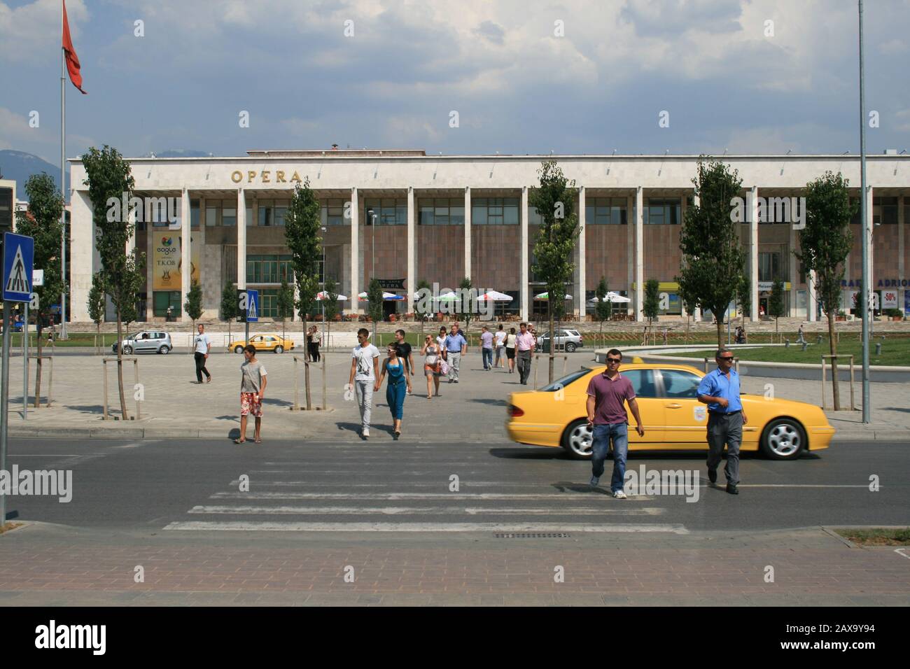 Tirana opera house hi-res stock photography and images - Alamy
