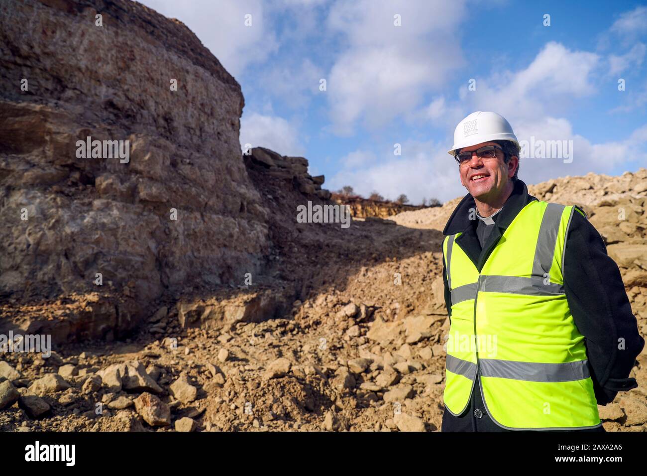 The Dean of Salisbury, The Very Revd Nicholas Papadopulos looks for a ...