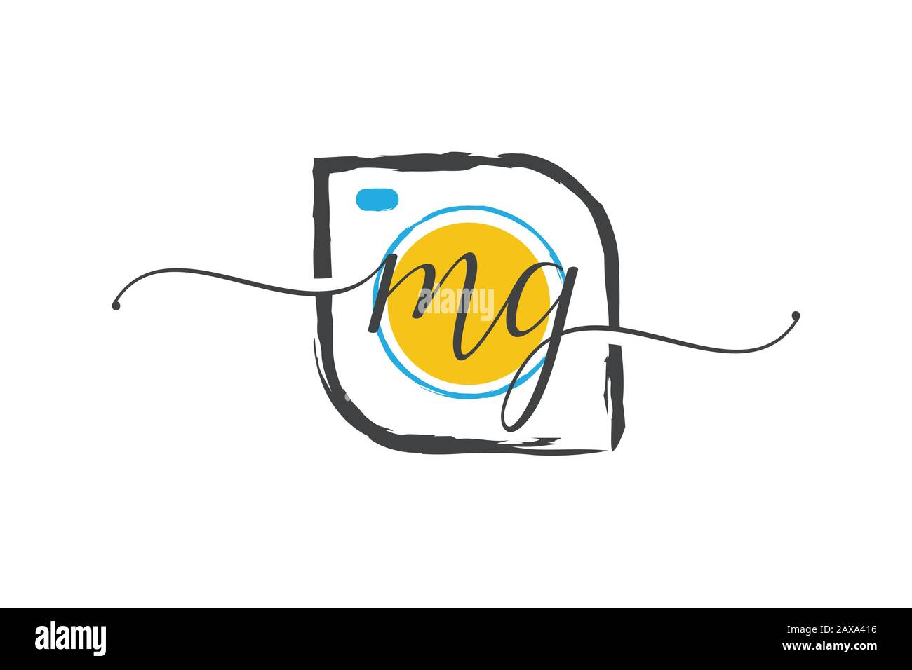 Initial m g logo hi-res stock photography and images - Alamy