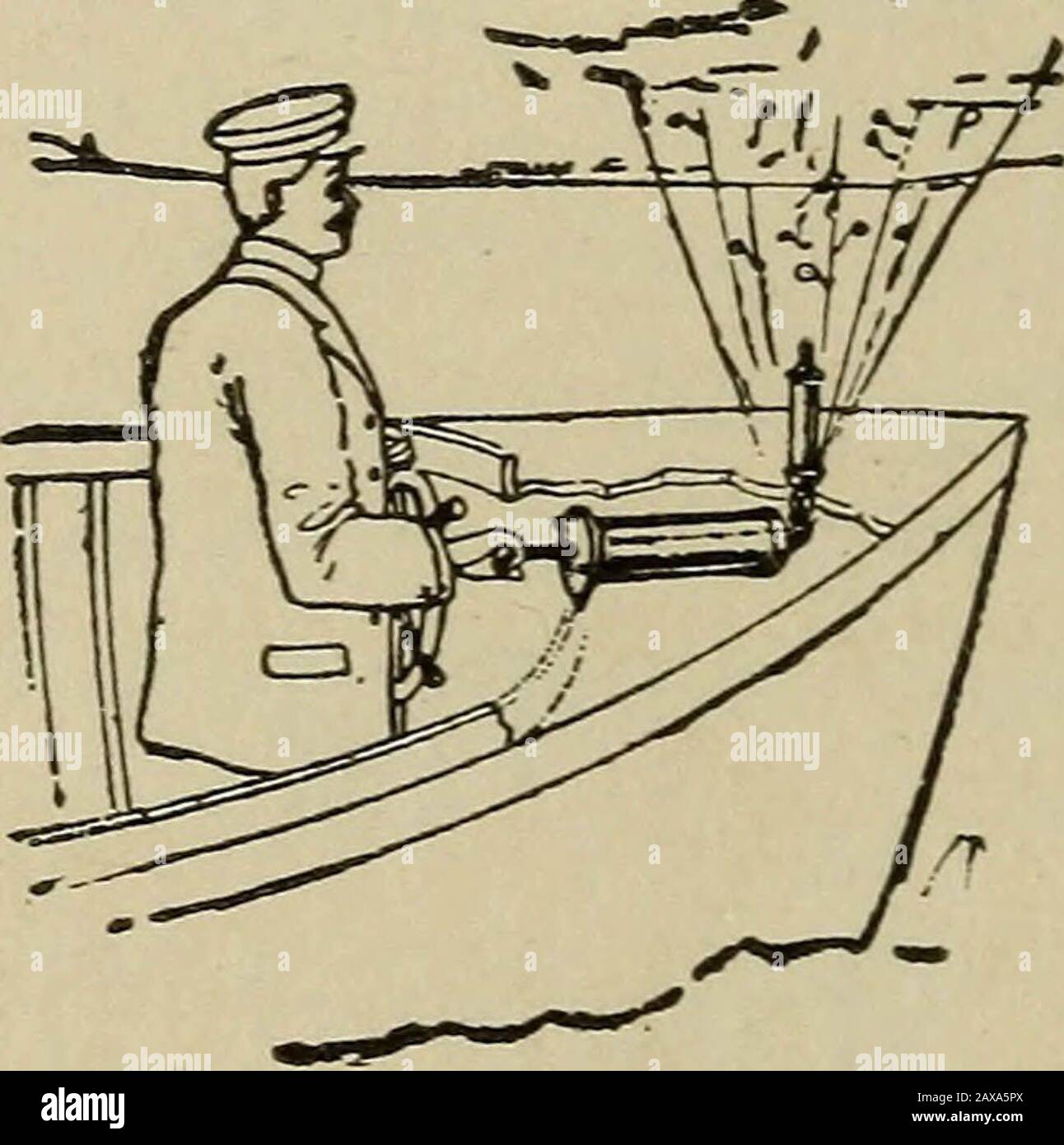 "Boat sailing in fair weather and foul" (1903 Stock Photo - Alamy