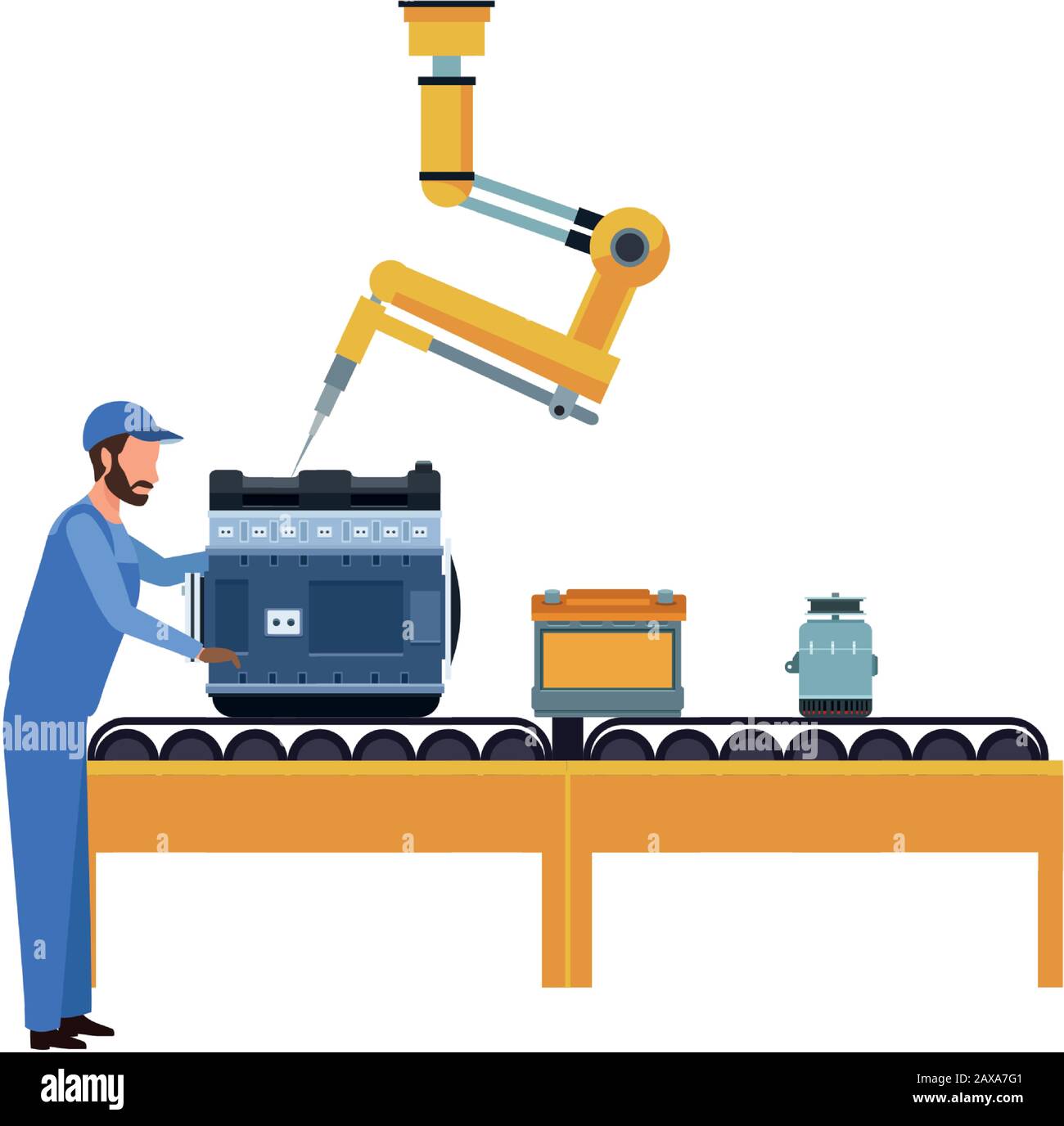 Engine band Stock Vector Images - Alamy