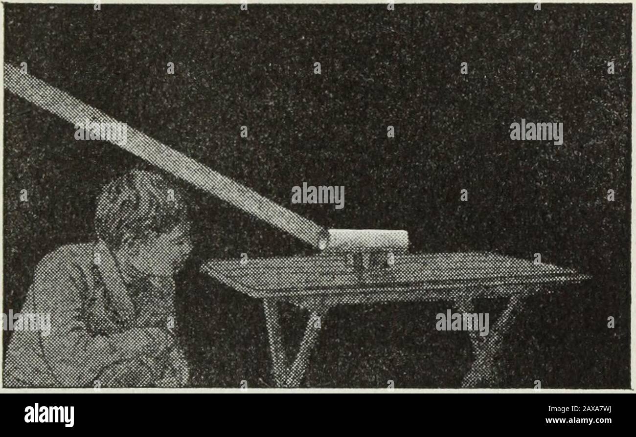 Gilbert light experiments for boys . the spectrum is formed, the ...