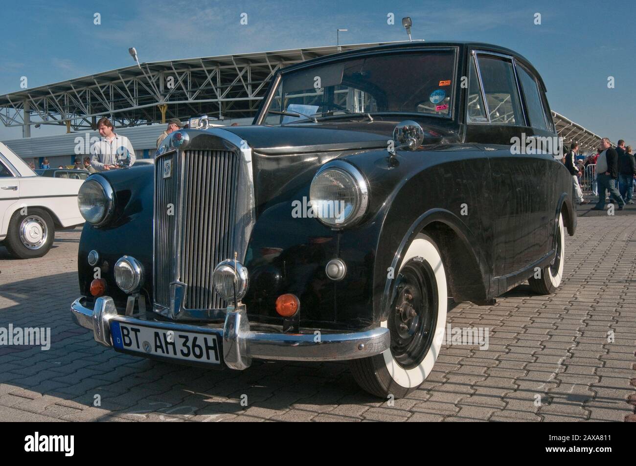 1953 Triumph Mayflower, British classic car at Oldtimer Bazar fair in ...