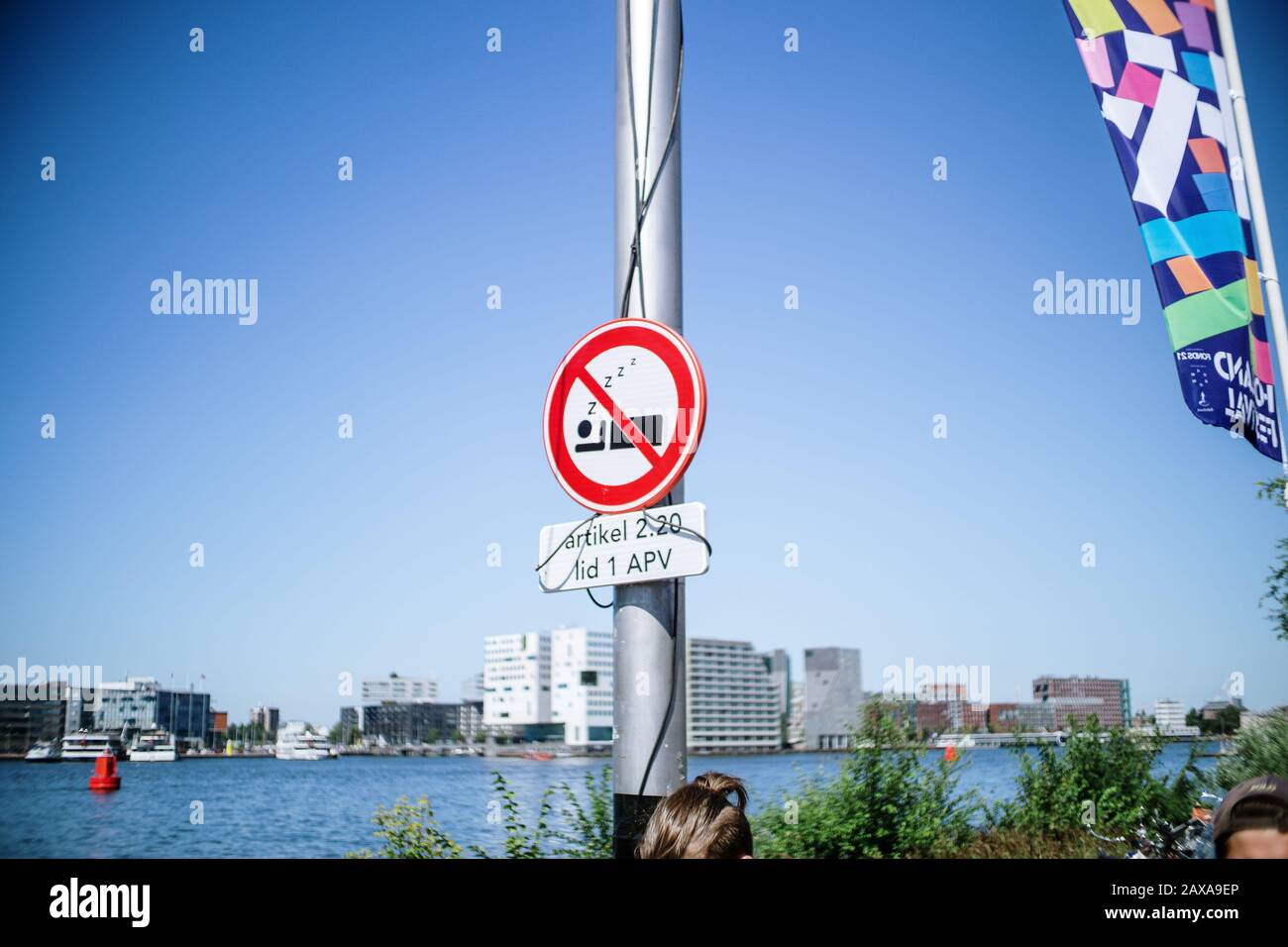No sleeping sign hi-res stock photography and images - Alamy