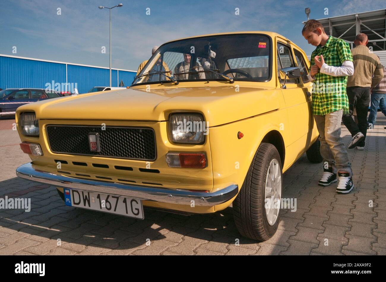 1970's Polski Fiat 127p, assembled in Poland, Oldtimer Bazar fair in ...