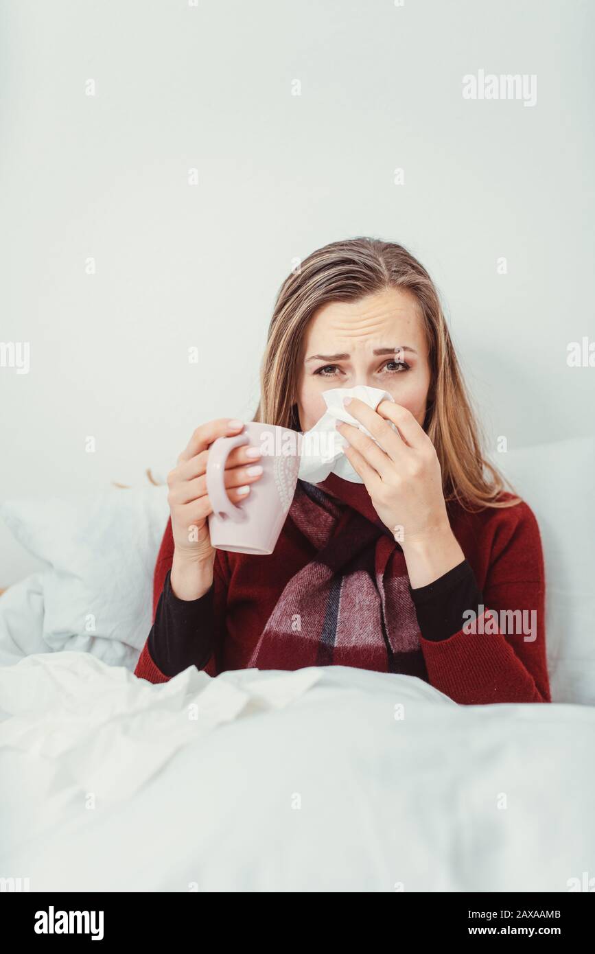 Sick tea hot hi-res stock photography and images - Alamy