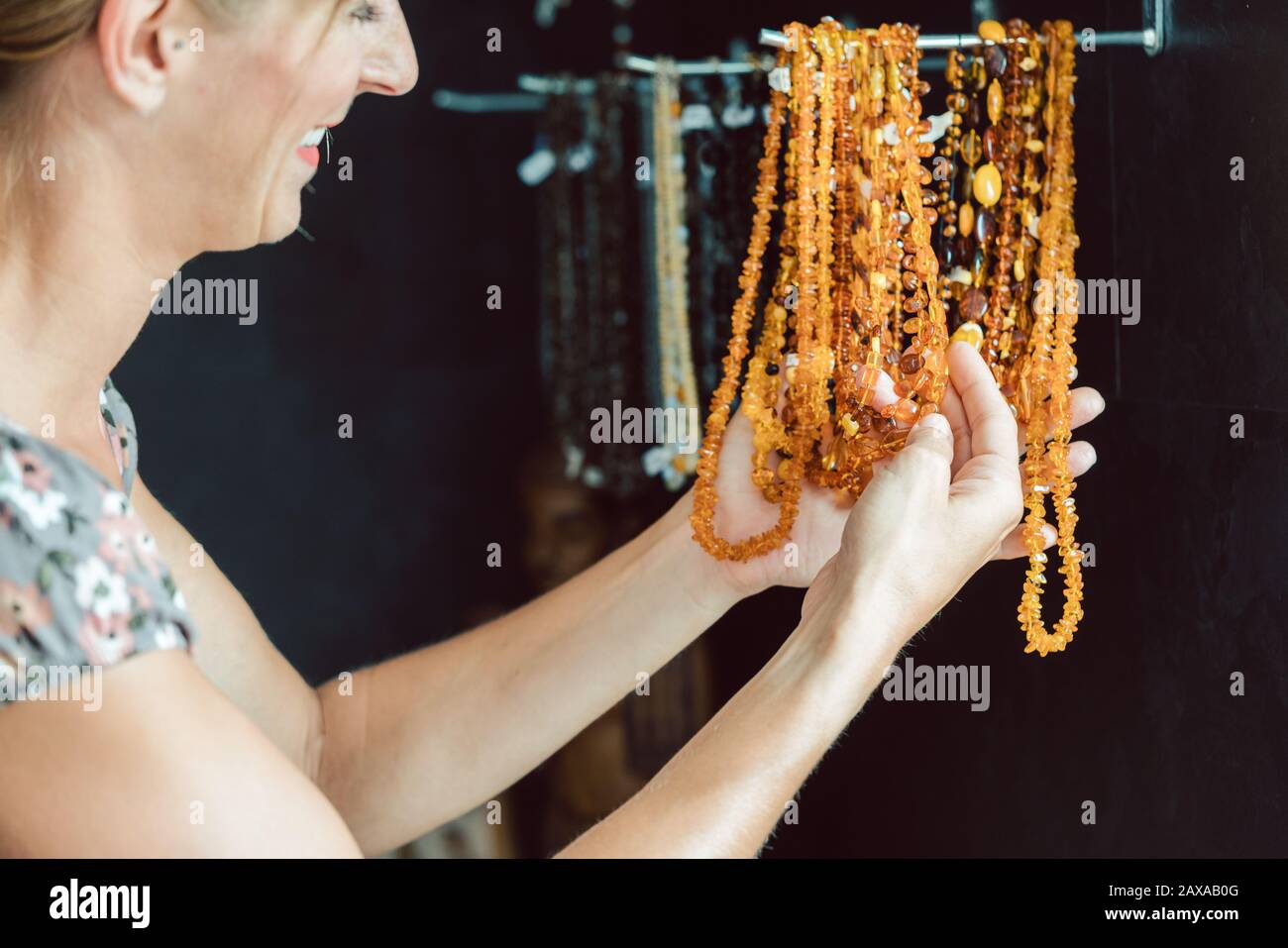 Amber jewels hi-res stock photography and images - Alamy