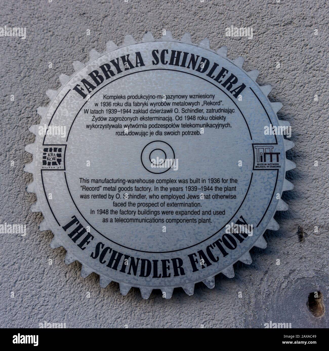Schindlers factory museum hi-res stock photography and images - Alamy