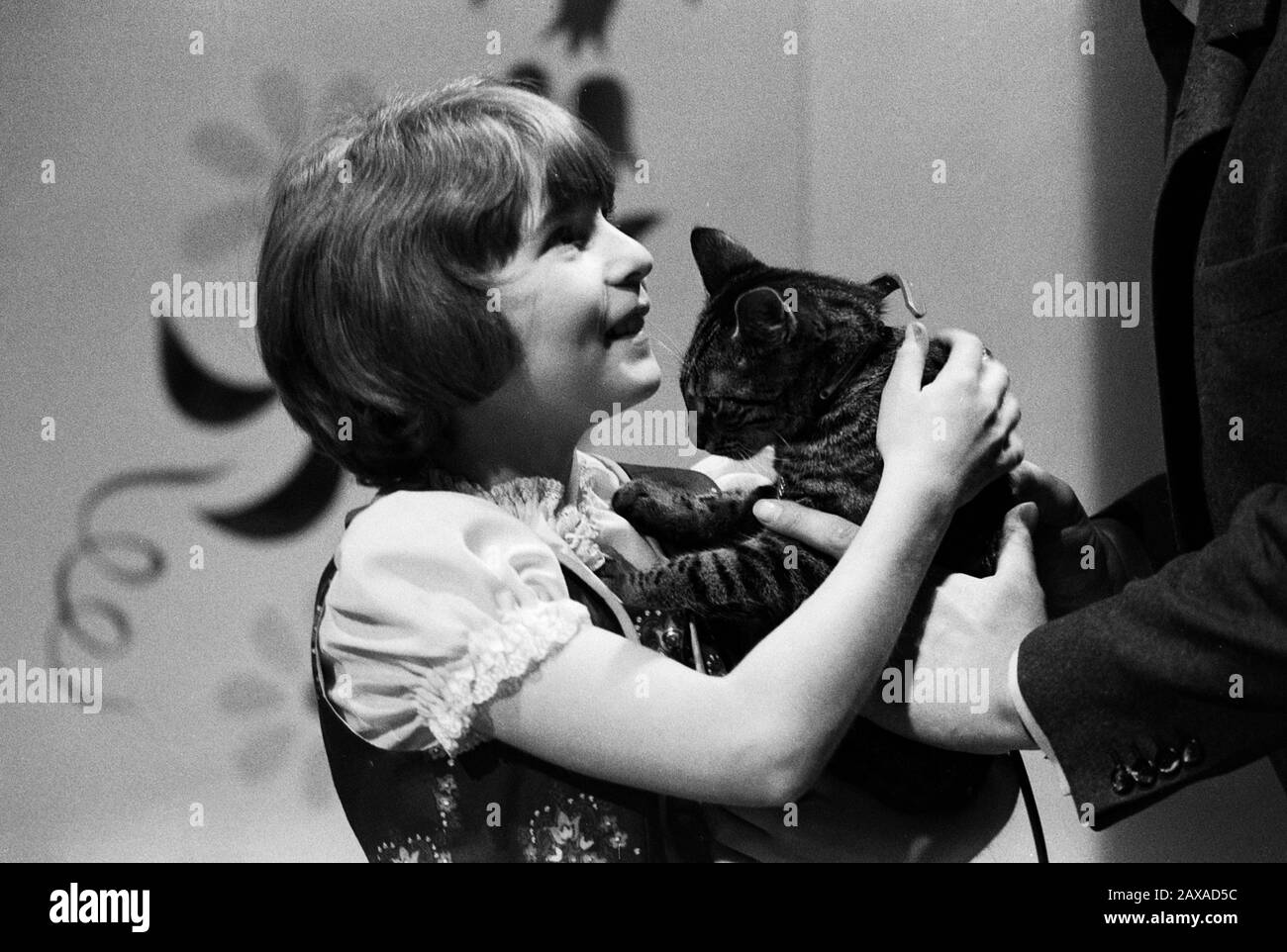 Wilma Landkroon, niederländischer Kinderstar und Schlagersängerin, bei ...