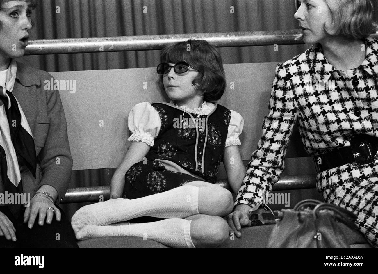 Wilma Landkroon, niederländischer Kinderstar und Schlagersängerin, bei ...