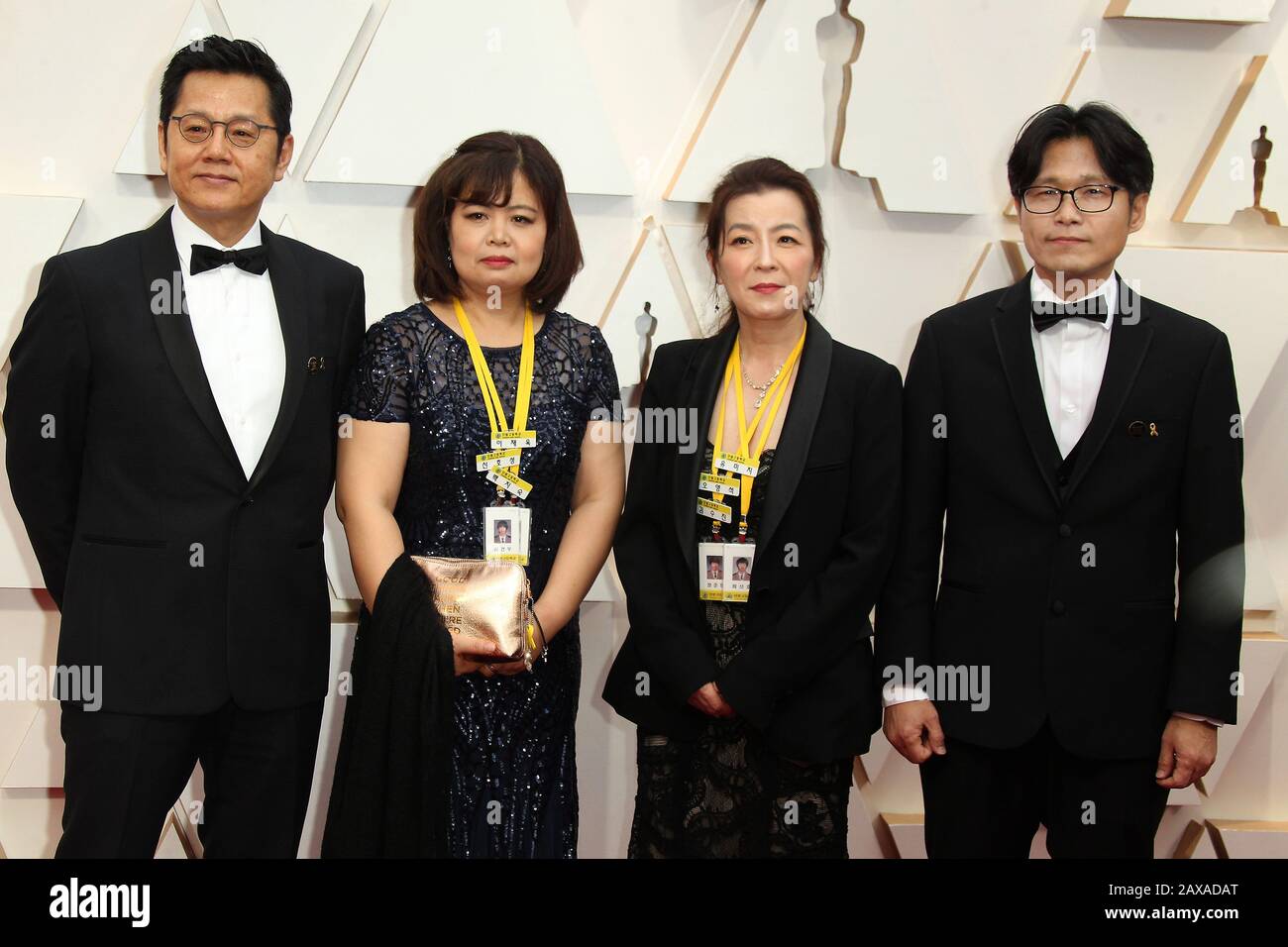 09 February 2020 - Hollywood, California - Gary Byung-Seok Kam, Hyunju Oh, Mina Kim, Seung-jun ...