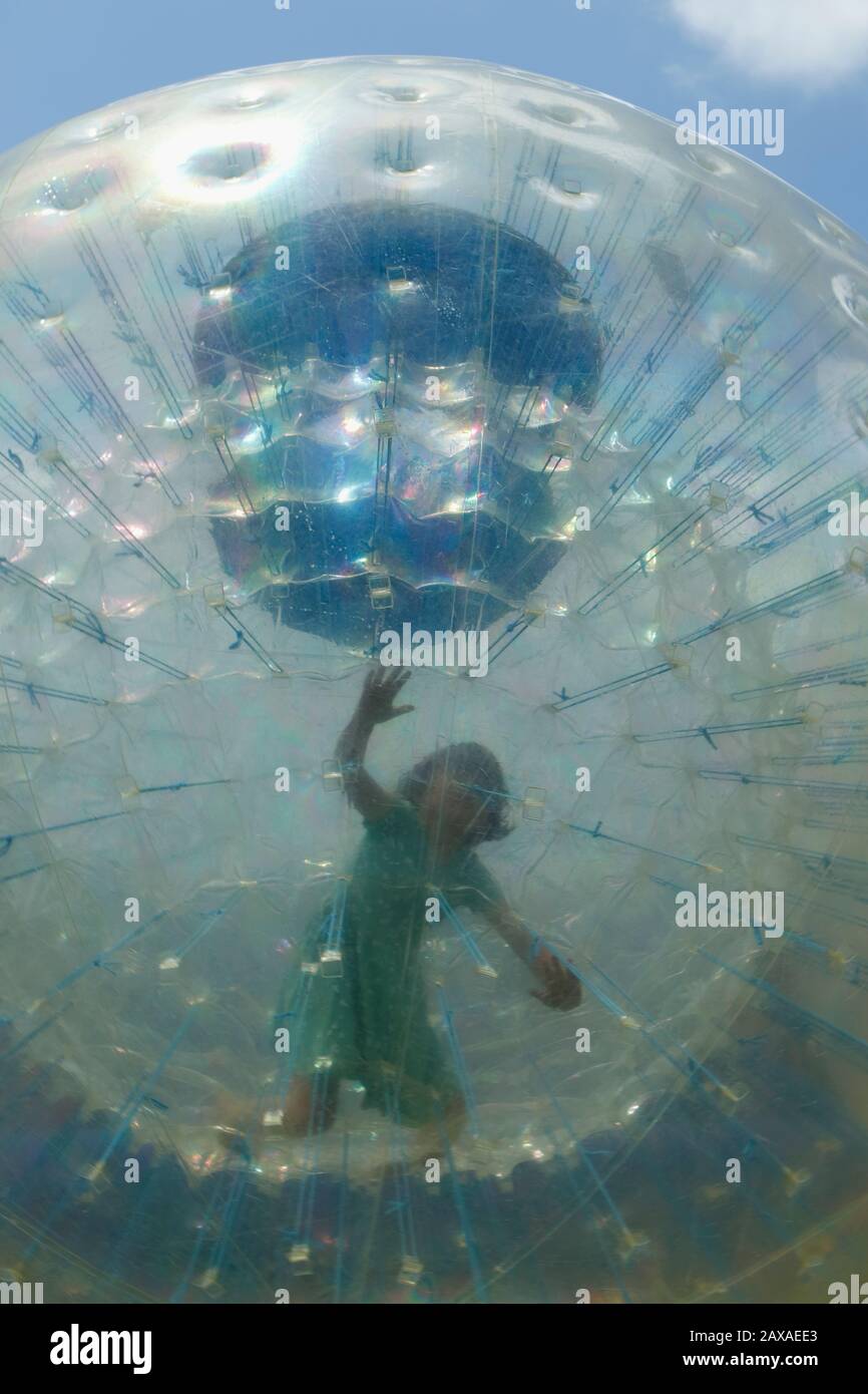 Rolling inside ball hi-res stock photography and images - Alamy