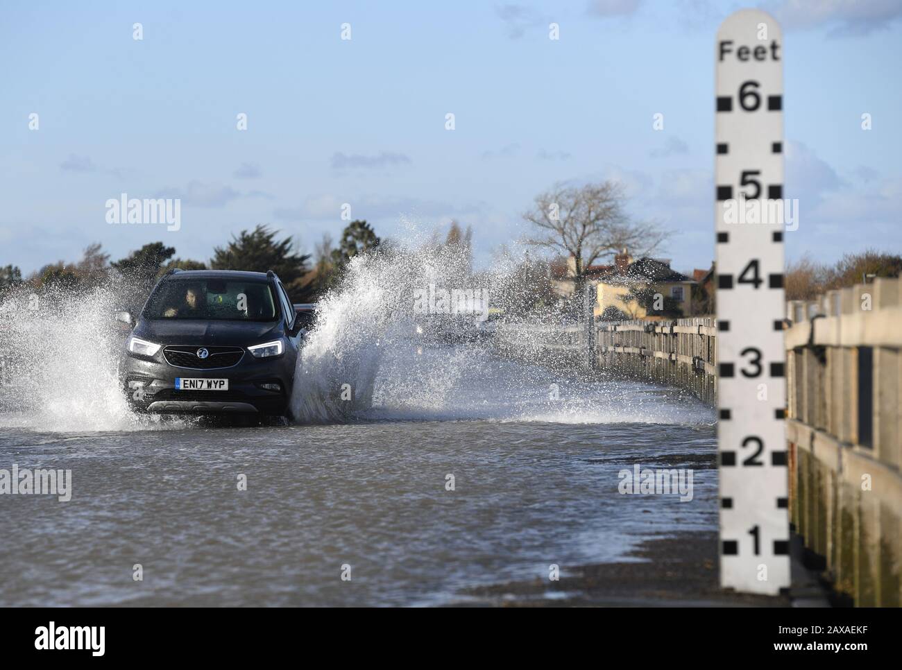Which joins the mainland to mersea island in essex hi-res stock ...