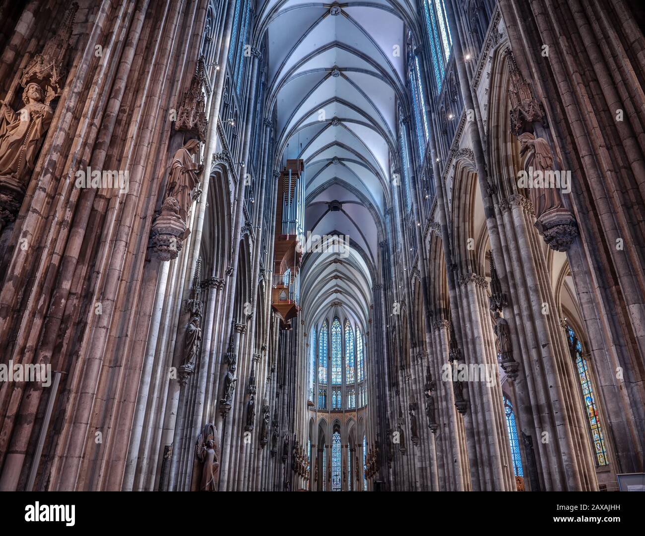 Gothic Architecture Interior High Resolution Stock Photography and ...