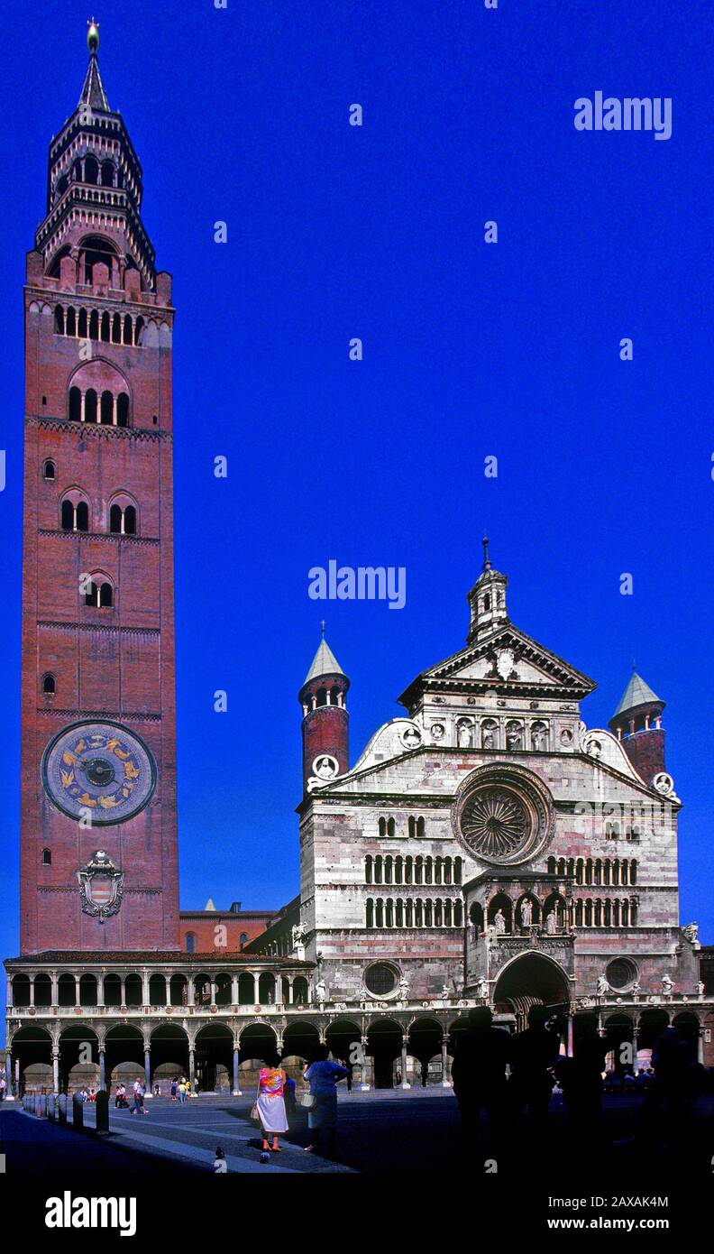 Cremona, the cathedral Stock Photo - Alamy