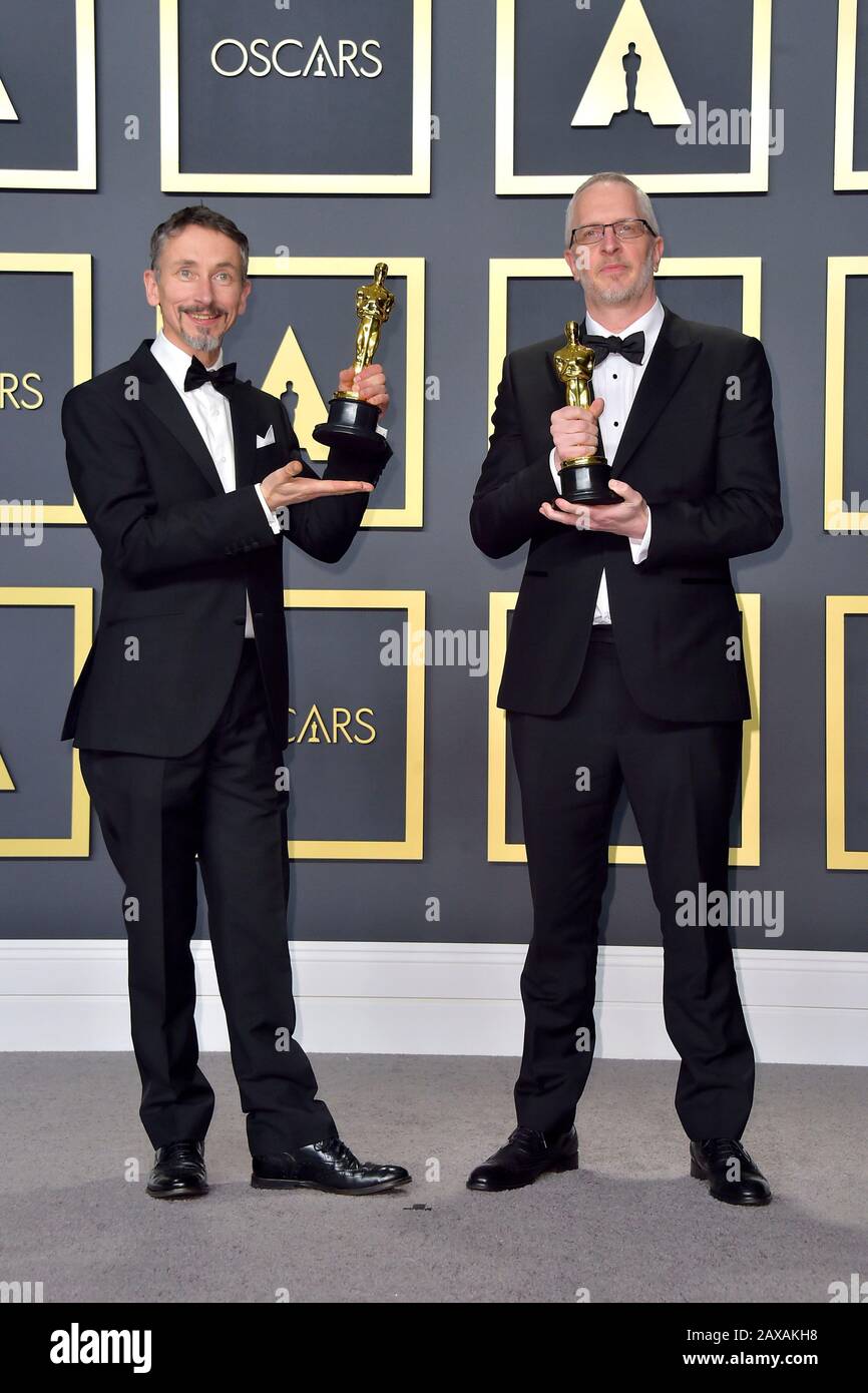 Mark Taylor and Stuart Wilson (best sound mixer for '1917') in the ...
