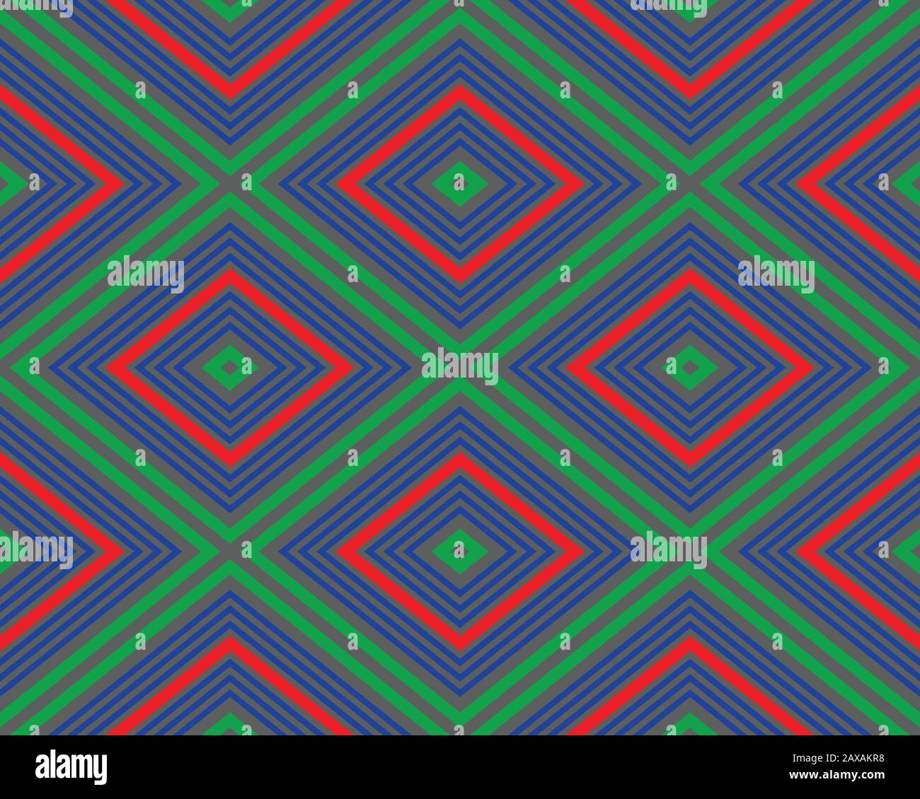 Red diamond and zigzag pattern hi-res stock photography and images - Alamy