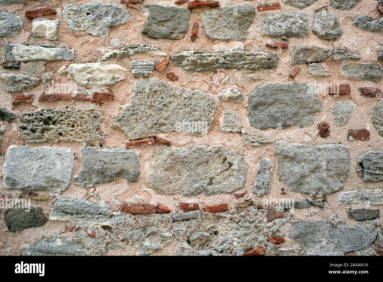 Old stone wall background texture close up Stock Photo - Alamy