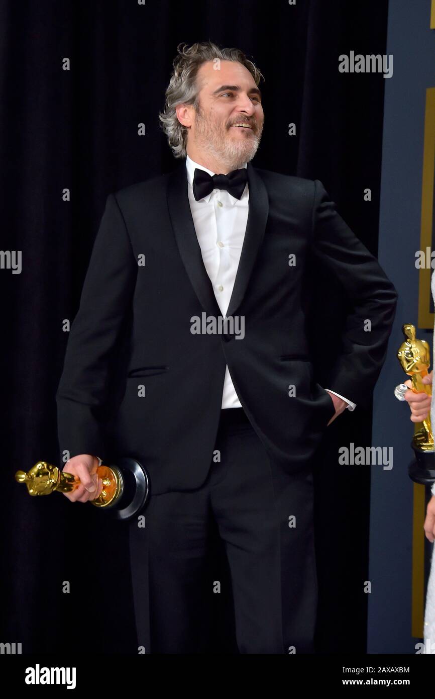 Los Angeles, USA. 09th Feb, 2020. Joaquin Phoenix (best actress in ...