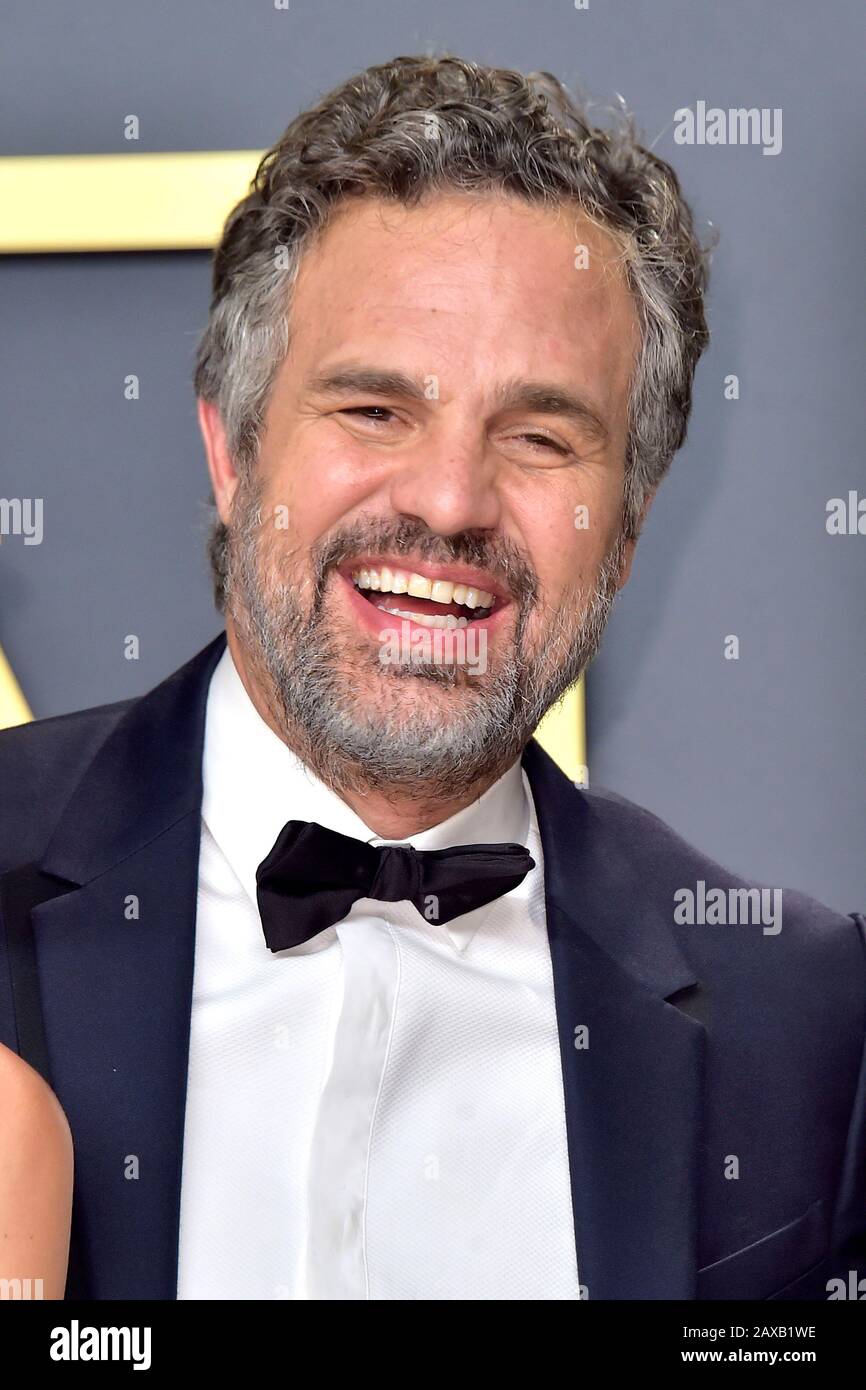 Mark Ruffalo in the press room for the 2020 / 92nd Annual Academy ...