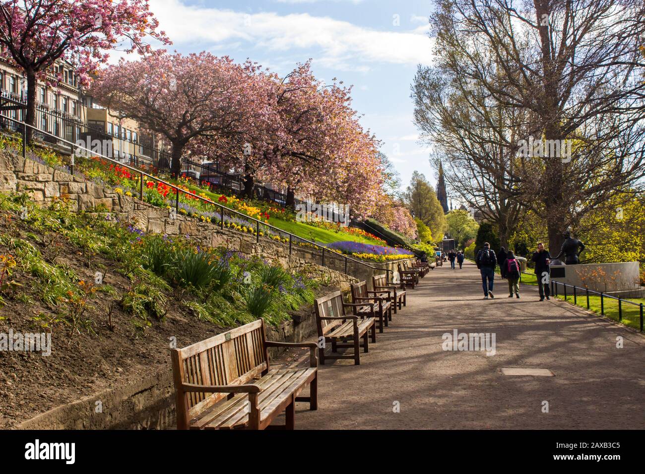 Nor loch edinburgh hi-res stock photography and images - Alamy