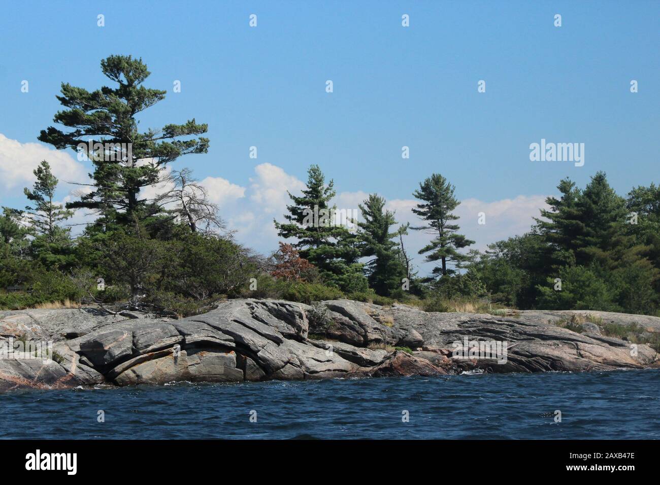 Thirty Thousand Islands of Georgian Bay Stock Photo - Alamy