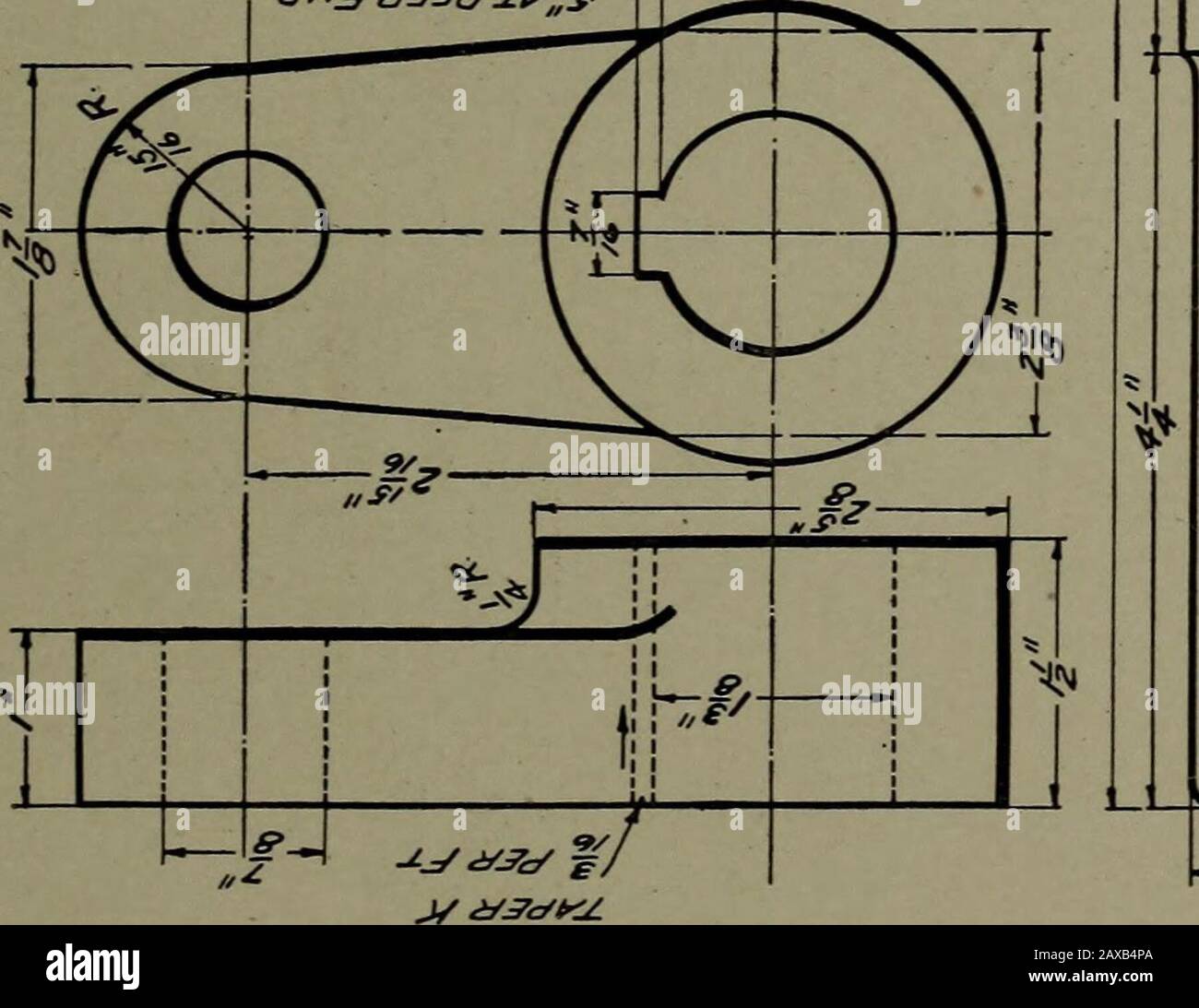 Machine drawing; a practical guide to the standard methods of graphical ...