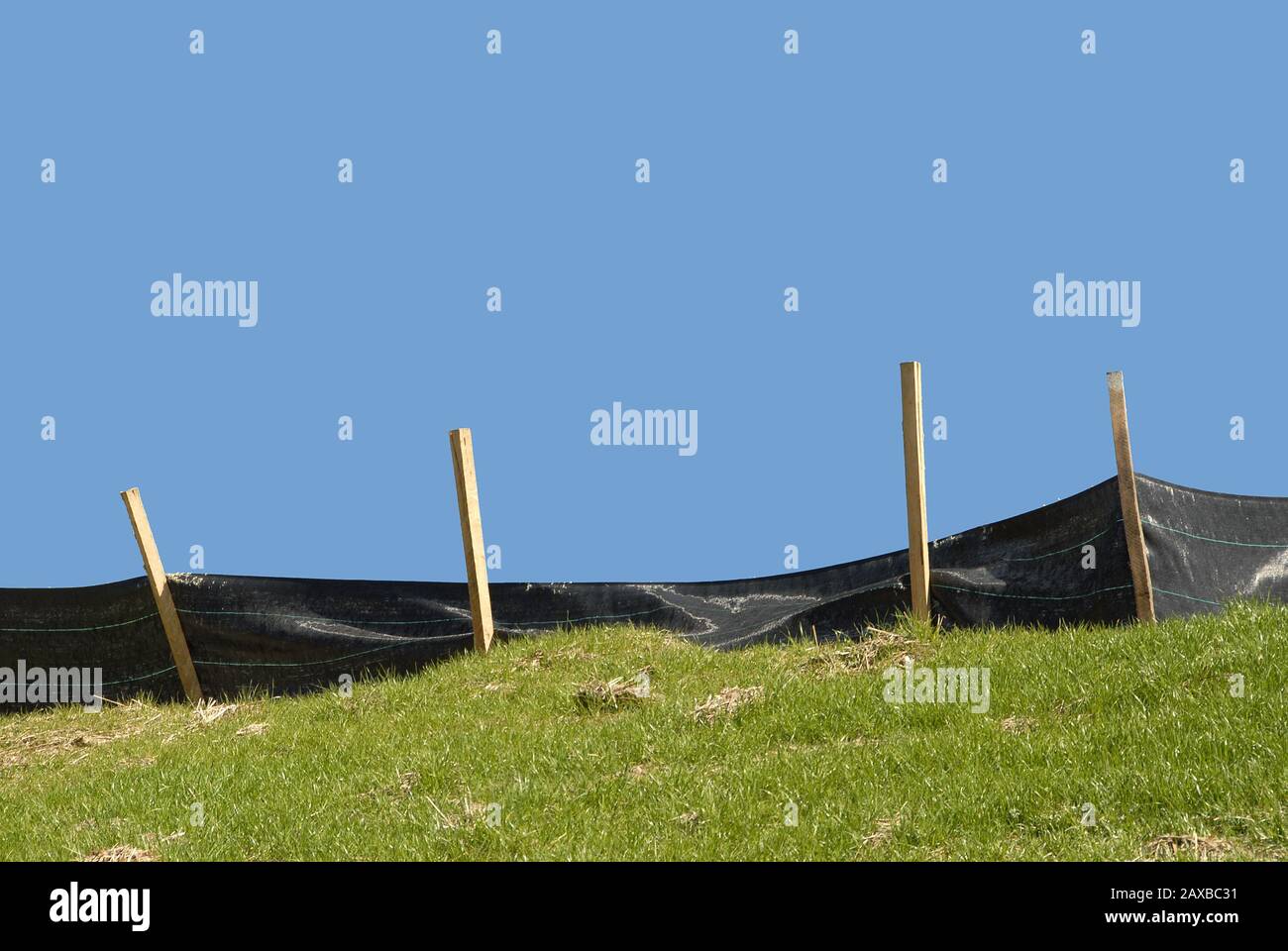 Erosion Control on a Construction Site Stock Photo - Alamy