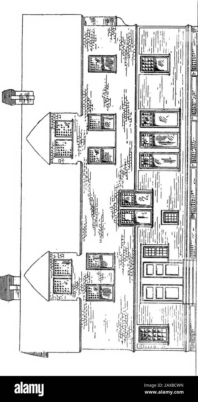 Designs for cottages Black and White Stock Photos & Images - Alamy