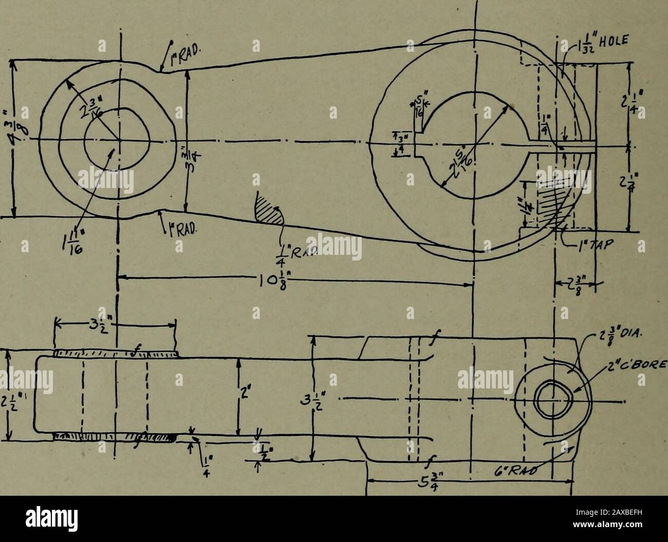 Machine drawing; a practical guide to the standard methods of graphical ...