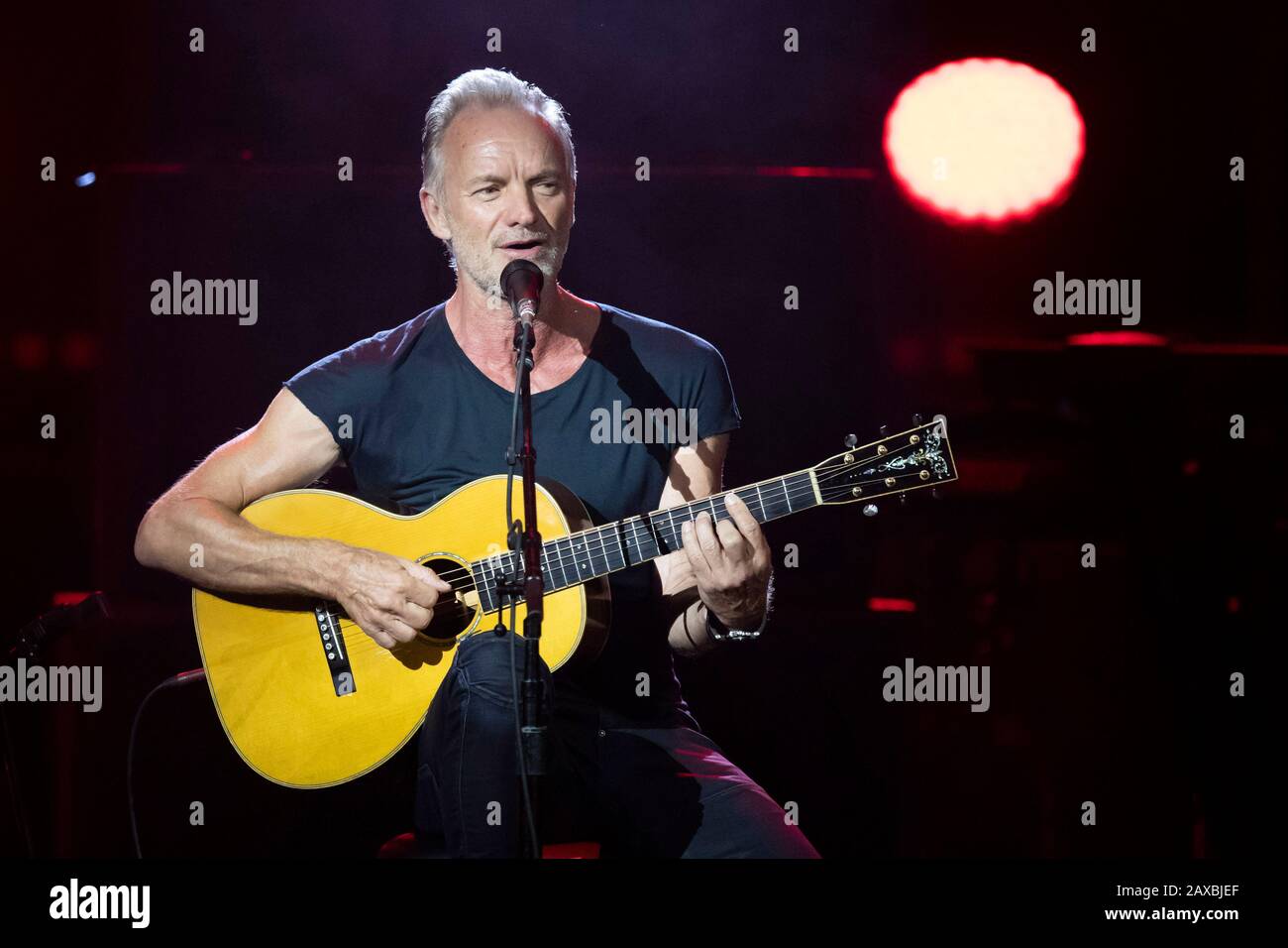Sting On Stage