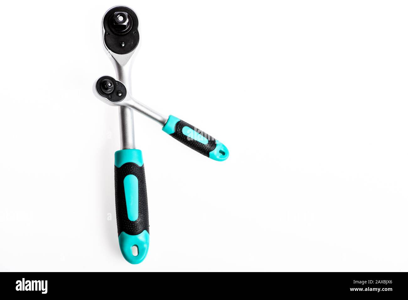 Ratchet tool. Knob for socket wrench nut ratchet close up. Ratchet ...