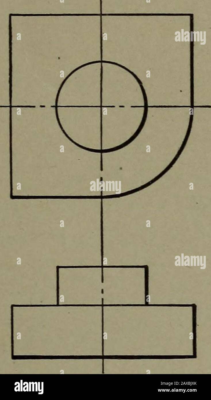 Machine drawing; a practical guide to the standard methods of graphical ...