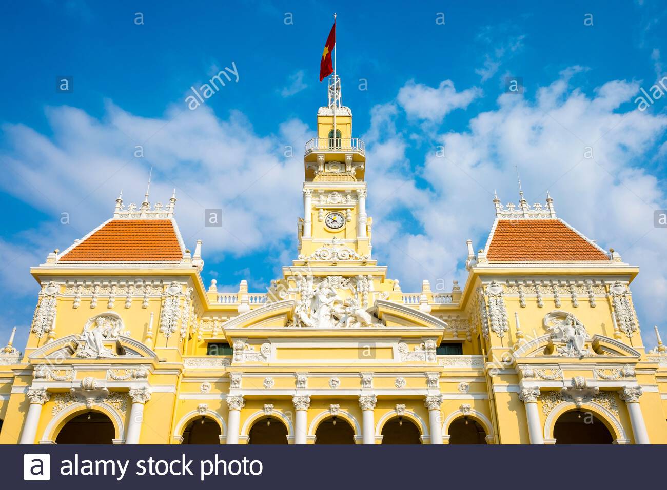 Ho Chi Minh City Historic Building High Resolution Stock Photography ...