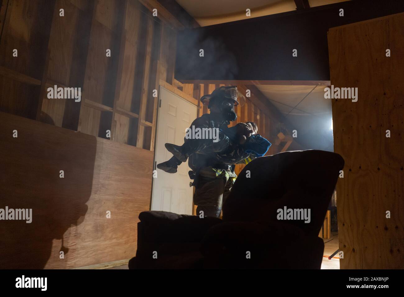 Fireman Saving Child Fire High Resolution Stock Photography and Images ...