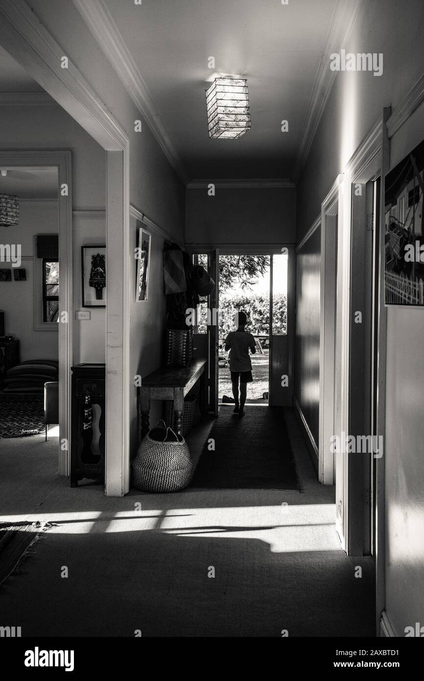 Child corridor hi-res stock photography and images - Alamy