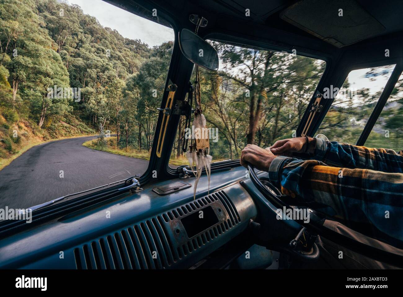 Forward journey on forest road hi-res stock photography and images - Alamy