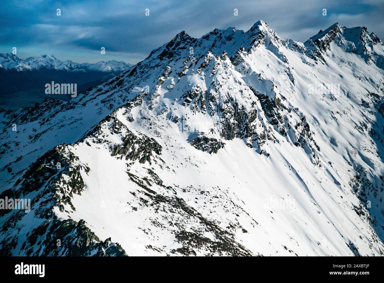 Southern alps new zealand aerial hi-res stock photography and images ...